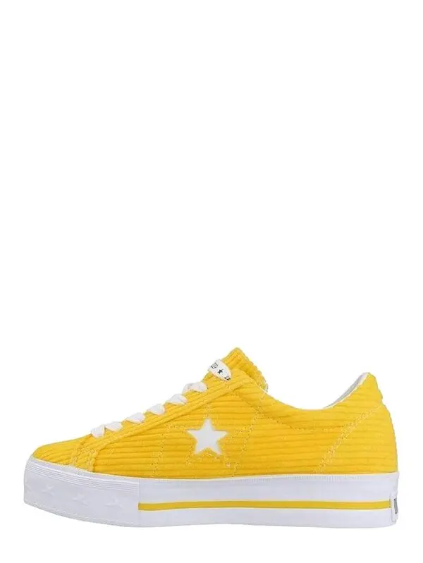 CONVERSE Mademe X One Star Platform Suede Ox - Yellow