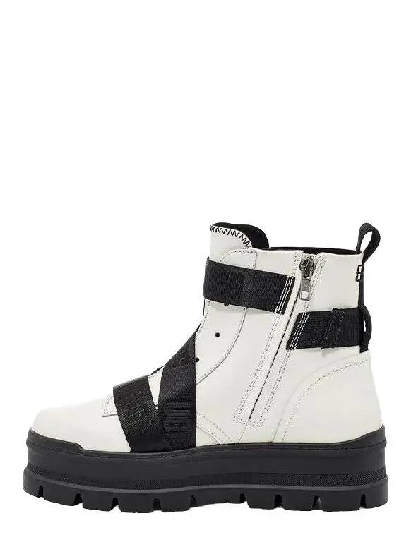 UGG Sid Zip Up Boots - White