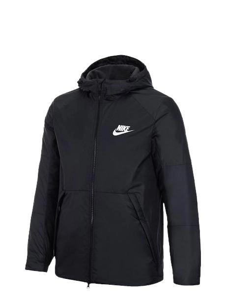 Nike Hooded Windbreaker Jacket - Black