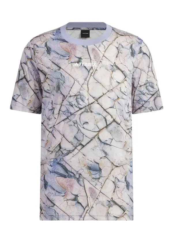 Adidas X National Geographic Tencel Short Sleeve Tee - Grey