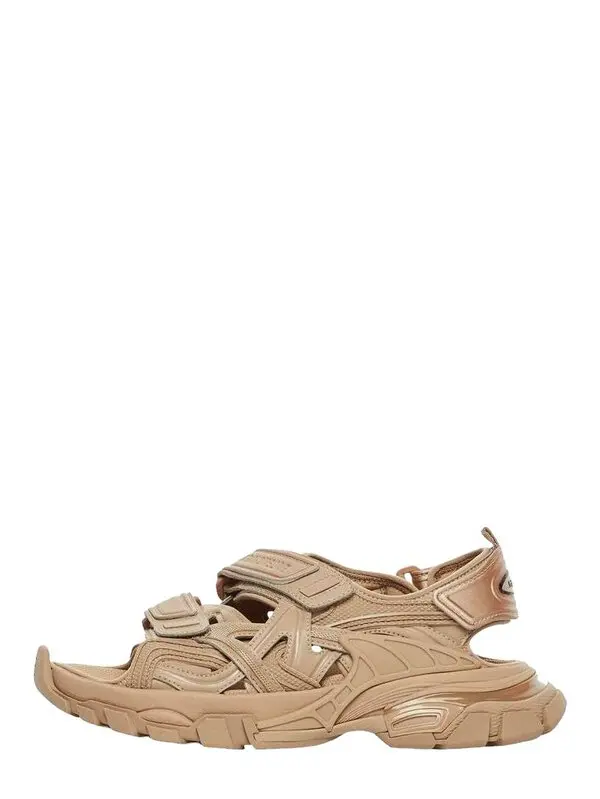 Balenciaga Track Sandals - Tan