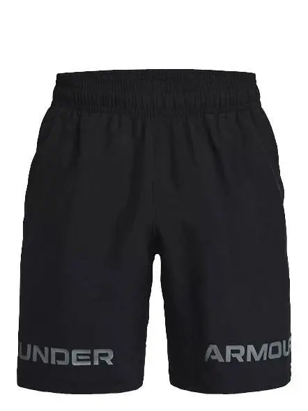 Under Armour Woven Graphic Wordmark Shorts - Black