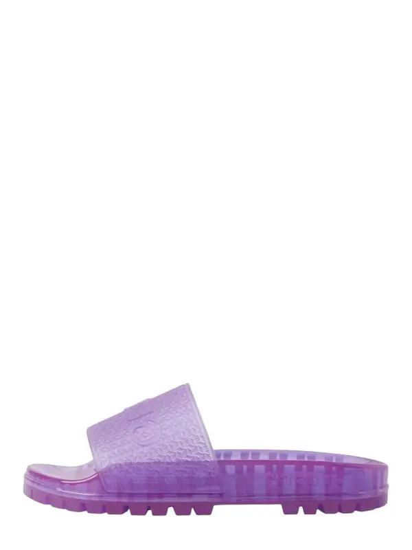 Adidas X Gucci Adilette Slide - Purple