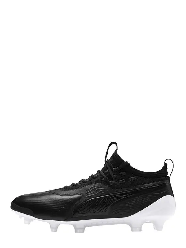 PUMA One 19.1 Fg Ag Soccer Cleats - Black