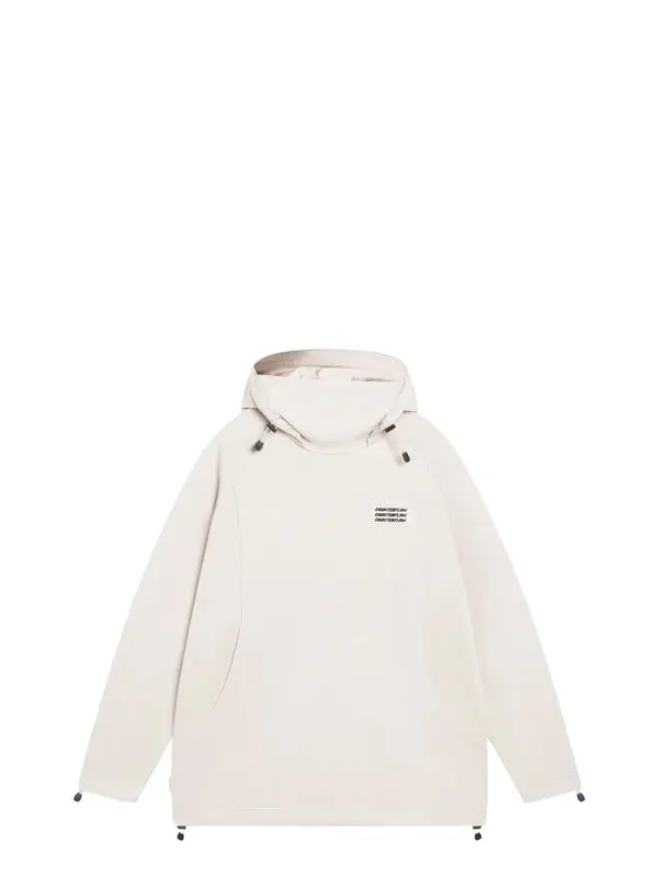 LI-NING Counterflow Triple Logo Hoodie - Beige