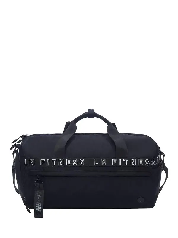 LI-NING Logo Duffle Bag - Black