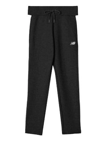 NEW BALANCE Regular Track Pants - Black/white