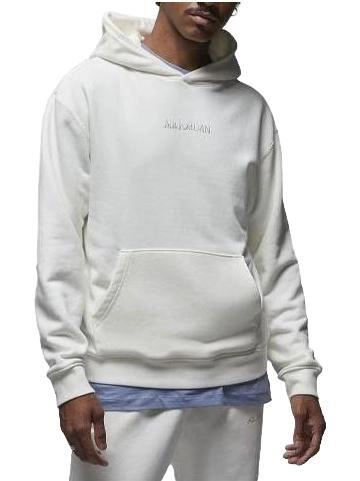JORDAN Wordmark Fleece Hoodie - Sail/sail