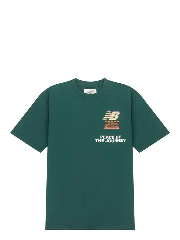 NEW BALANCE X Salehe Bembury Graphic T-shirt - Green/white/yellow