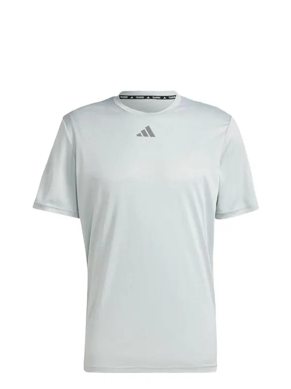 Adidas Hiit Slogan Training" T-shirt - Grey