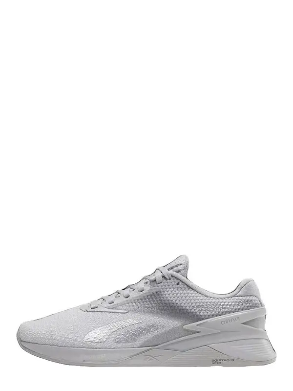 REEBOK Nano X3 Athletic Sneakers - Pure Grey/pure Grey/silver Metallic