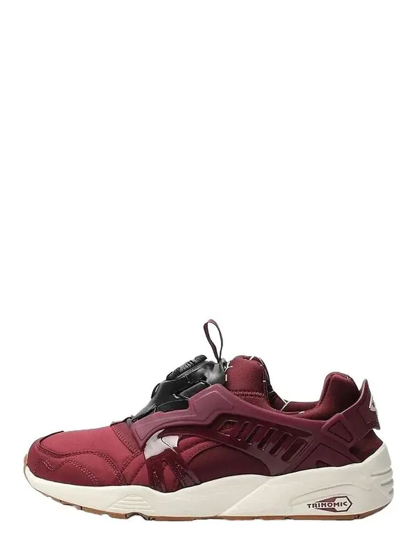 PUMA Disc Blaze Low Top Athletic Sneakers - Red