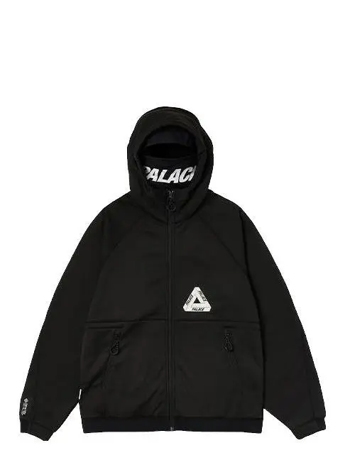 PALACE Gore-tex Zipper Hooded Jacket - Black