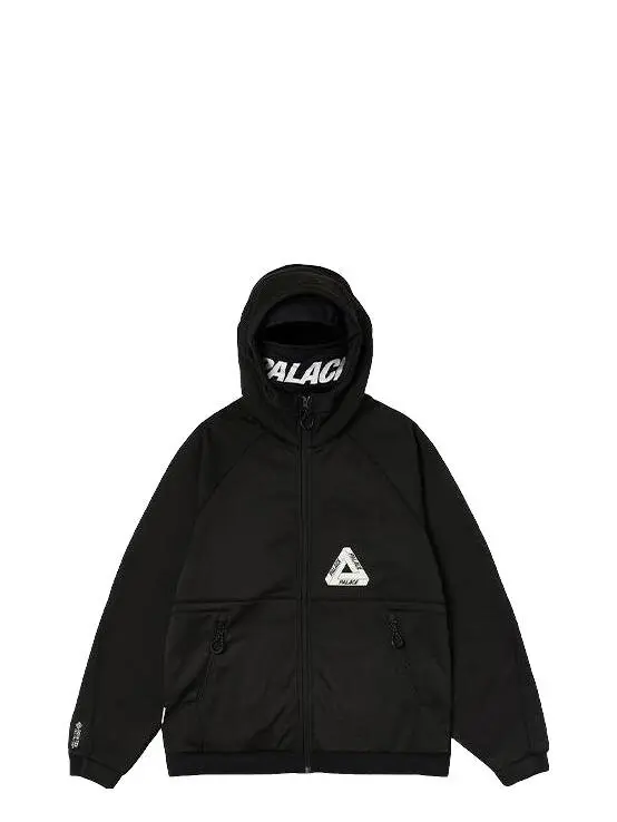 PALACE Gore-tex Zipper Hooded Jacket - Black