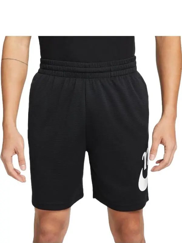 Nike Alphabet Logo Lacing Straight Casual Shorts - Multi-color