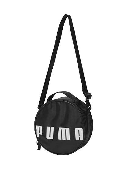 PUMA Round Case Bag - Black/white