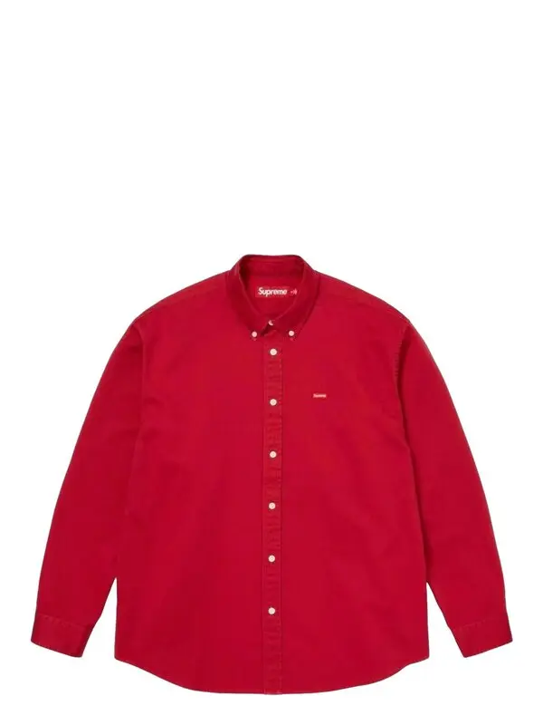 Supreme Ss26 Small Box Shirt - Dark Red