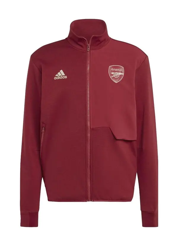Adidas Arsenal Anthem Track Jacket - Burgundy