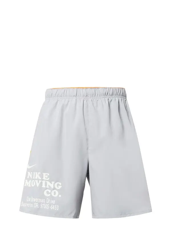 Nike Dri-fit Challenger 18cm Unlined Versatile Shorts - Grey/multi-color