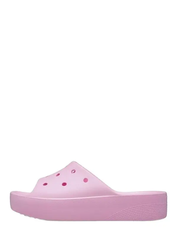CROCS Classic Platform Slides - Pink