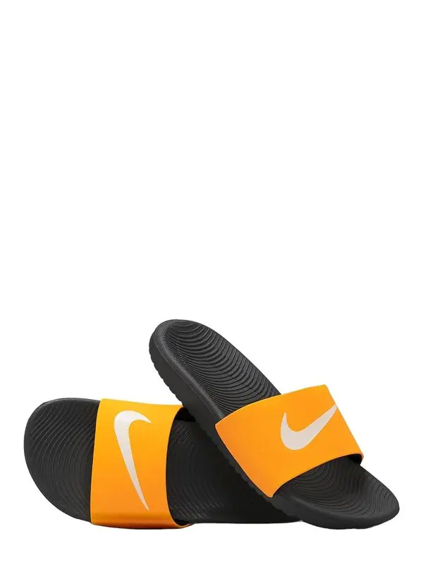 Nike Kawa Slides - Laser Orange/black/white