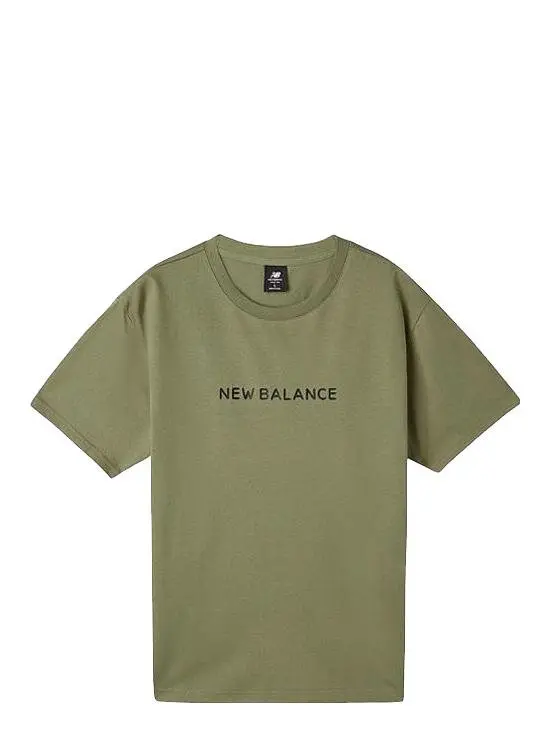 NEW BALANCE X Noritake Round Neck Logo T-shirt - Army Green