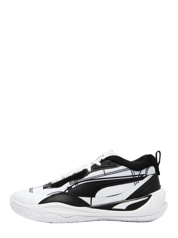 PUMA Playmaker Pro Courtside Sneakers - Black/white