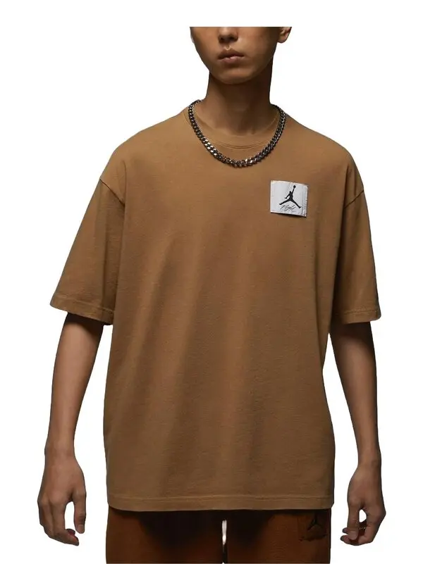 JORDAN Flight Essential Oversized T-shirt Asia Sizing - Brown