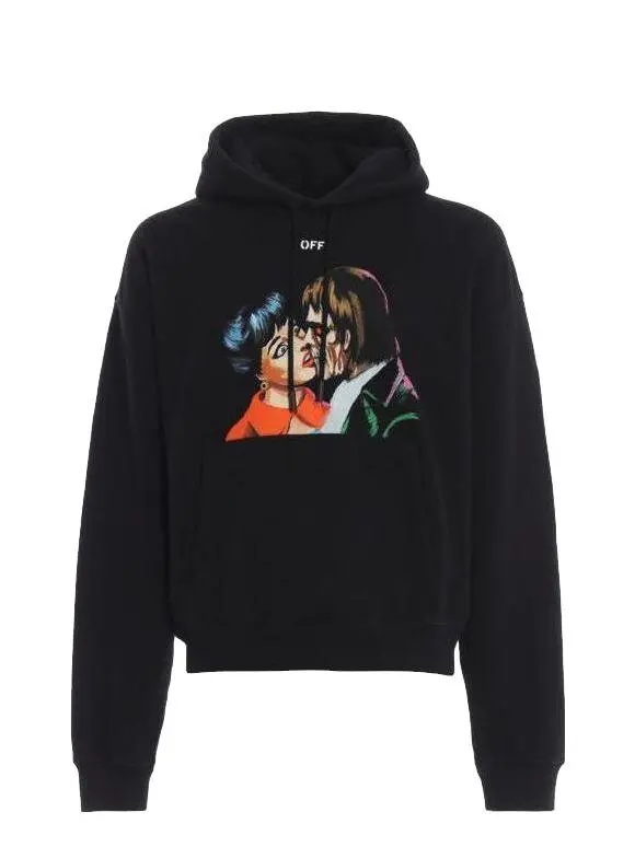Off-White Kiss Printing - Black