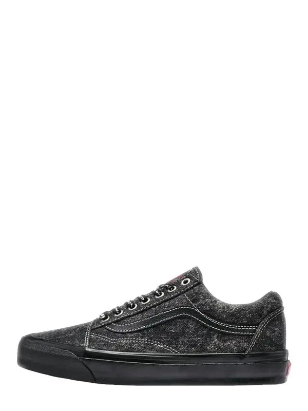 VANS Raised Wolves X Og Old Skool Lx 'acid Wash Denim - Black