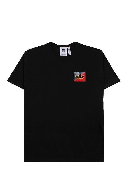 Adidas Originals Diagram Embroidered Short Sleeve - Black