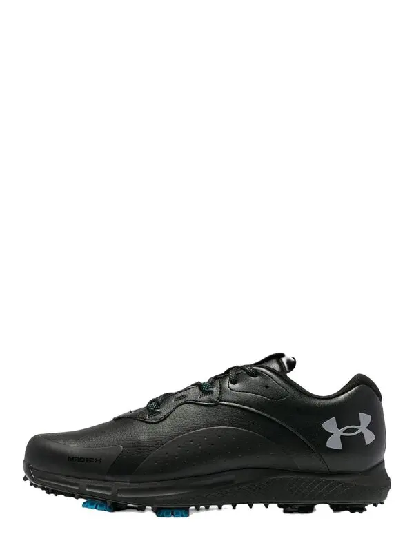 Under Armour Charged Draw 2 Golf Wide Shoes - Black/steel