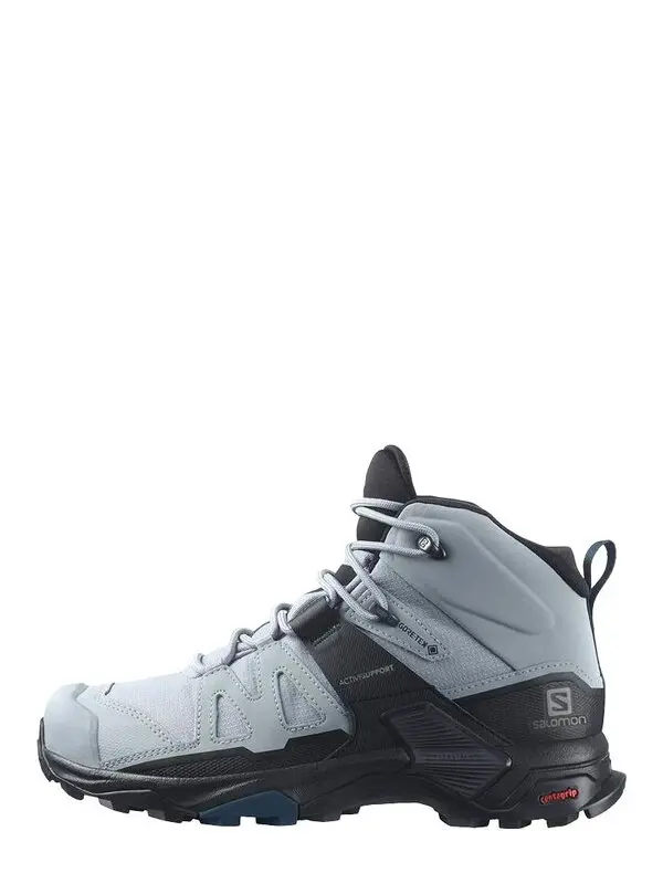 SALOMON X Ultra 4 Mid Wide Gore Tex Hiking Boots - Blue