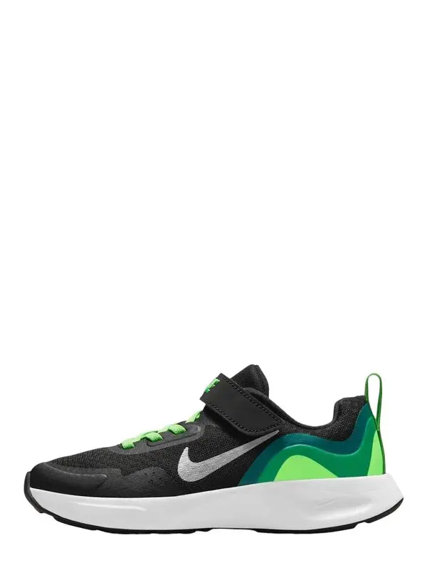 Nike Wearallday Low Top Sneakers - Black/green