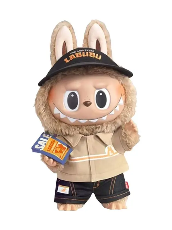 POP MART Labubu The Monsters Naughty Cashier Vinyl Plush Doll - Multi-color