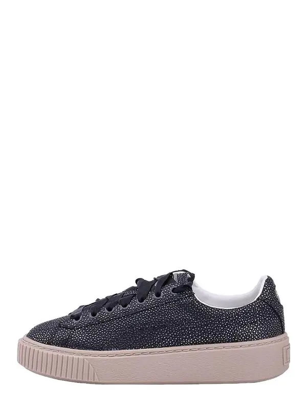 PUMA Platform Lux Sneakers - Black/brown