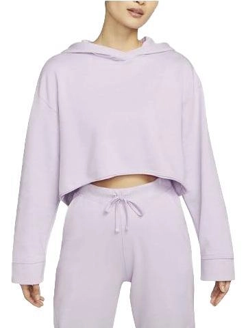Nike Yoga Luxe Cropped Hoodie - Tan