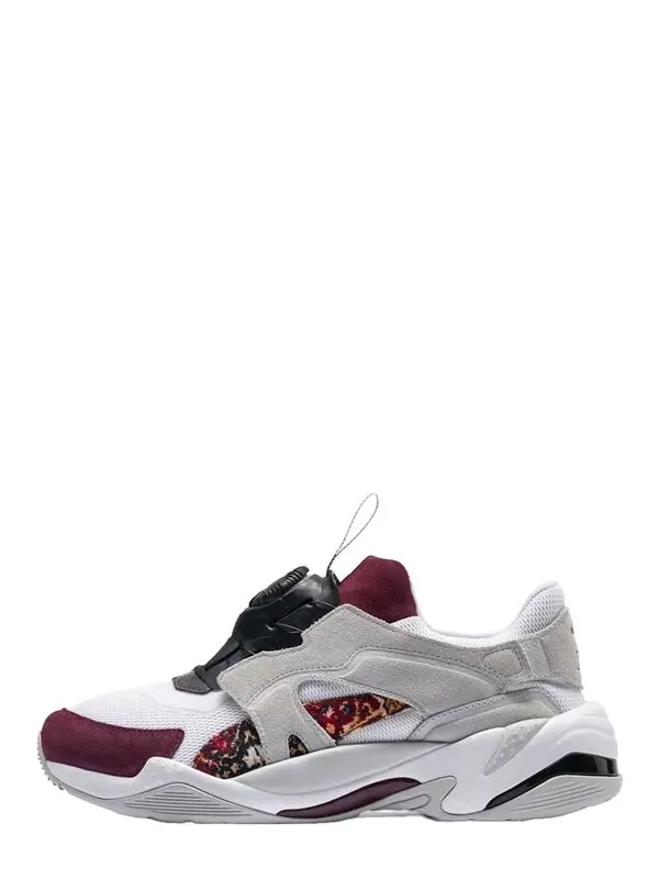 PUMA Les Benjamins X Thunder Disc Sneakers - White/red