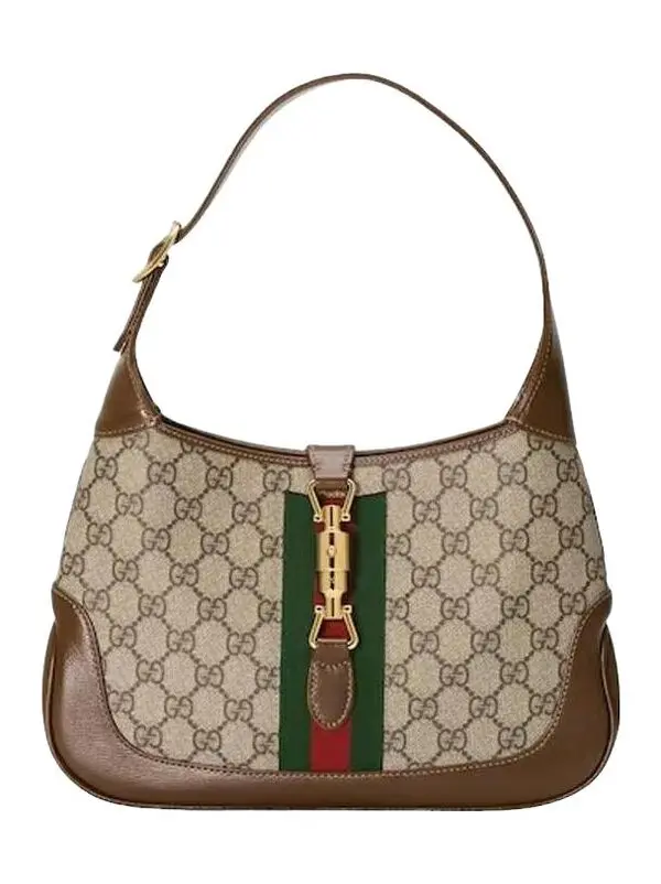 Gucci Jackie 1961 Series Single Shoulder Bag - Redgreen