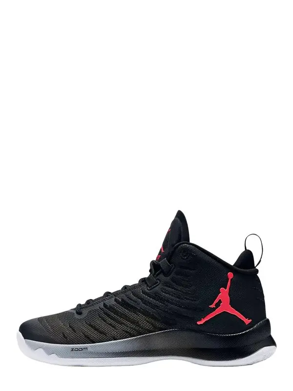 JORDAN Air Super Fly 5 Athletic Sneakers - Black/grey