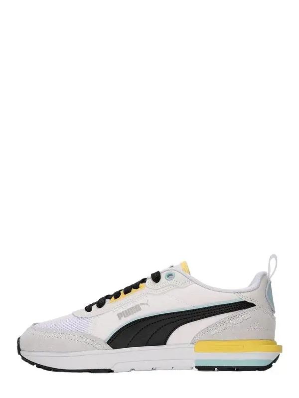 PUMA R22 "white Black Vaporous Grey" Sneakers - Whiteyellow