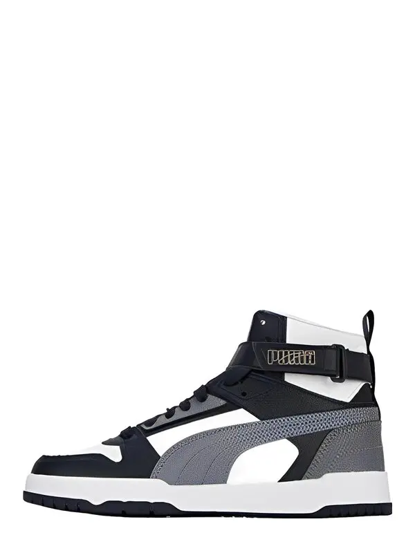 PUMA Rbd Game High Top Sneakers - Black/white/gray