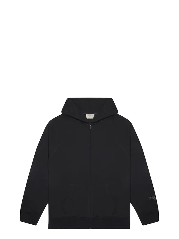 Fear Of God Full Zip Hoodie - Black