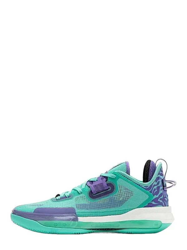 361 DEGREES Supernova 1.0 Pro Athletic Sneakers - Green/purple
