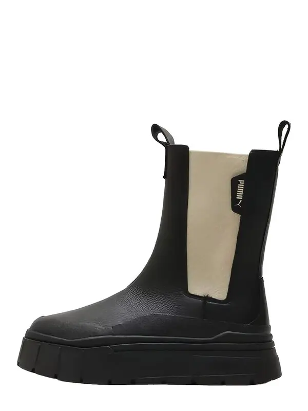 PUMA Mayze Stack Chelsea Boots - Black