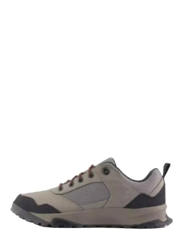 Timberland Lincoln Peak Lite Fabric And Leather Low Top Sneakers - Grey/black/red