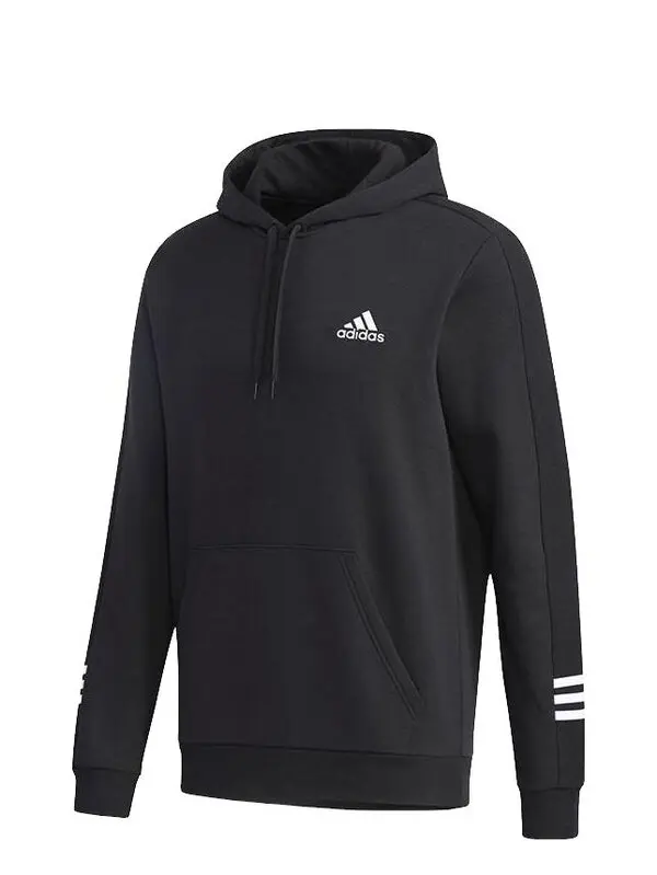 Adidas Sports Casual Hooded Sweater - Black