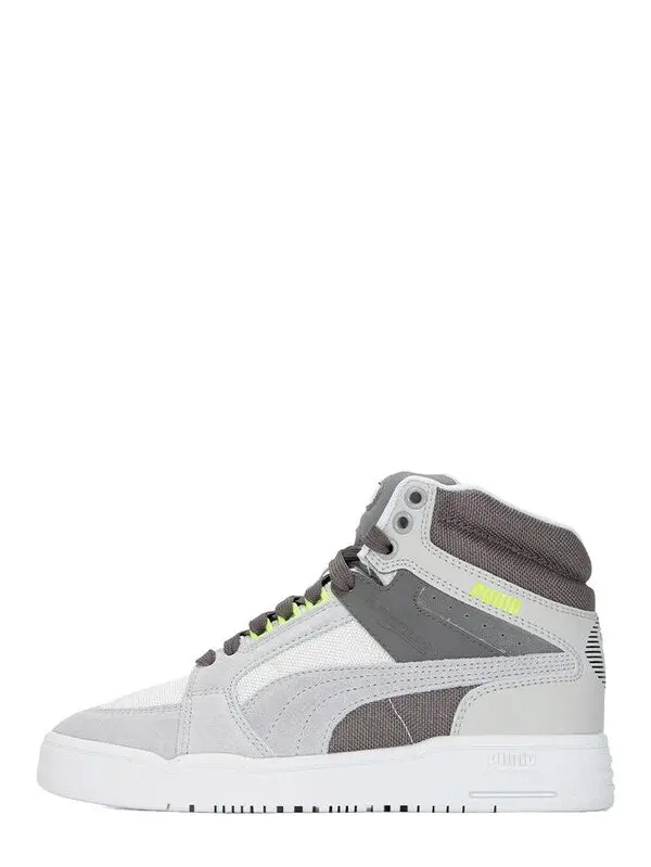 PUMA Slipstream Mid Top Sneakers - White/grey
