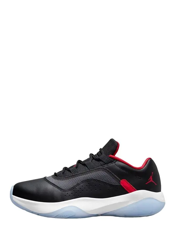 JORDAN 11 Cmft Low "black University White - Black/red/white