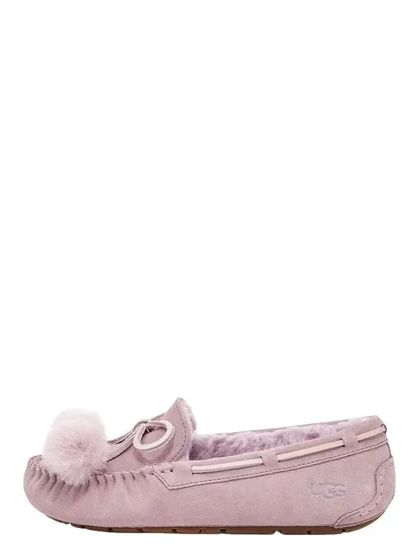 UGG Dakota Bow Pom Loafer - Pinkpurple